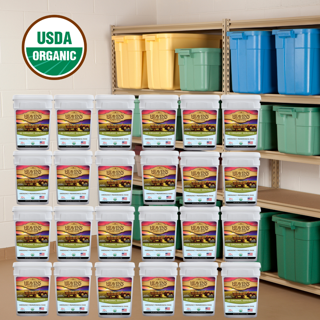 Naturally Prepared - Organic & Non-GMO Emergency Food Supplies